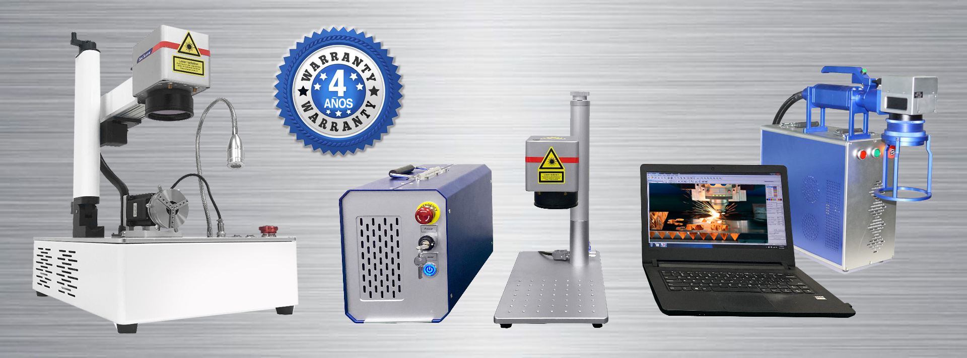 Marcadoras Láser - Banderas Maquinaria Láser